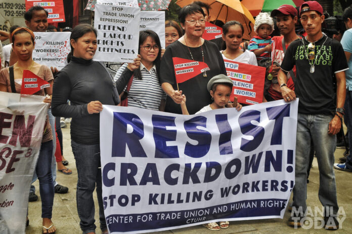 IN PHOTOS: Progressives march against fascism on Bonifacio Day ...