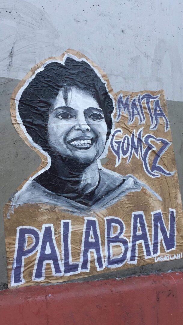 Street art in salute to women in the struggle for social change ...