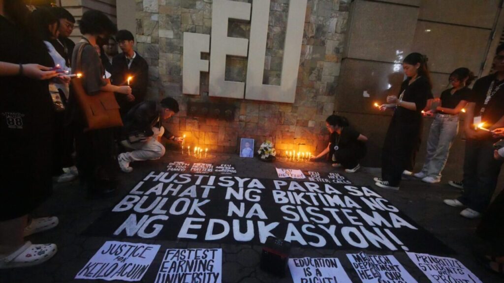 FEU students observe Keilo Acuin’s first death anniversary - | Manila Today